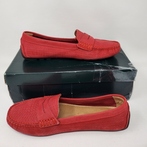 Lauren Ralph Lauren | Shoes | Lauren Ralph Lauren Camila Loafer In Red ...